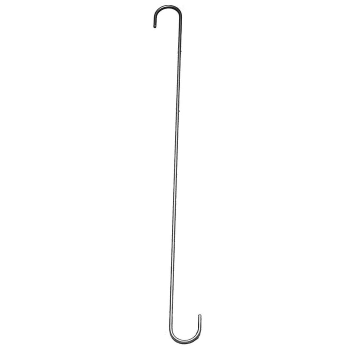 Wrought Iron 24in S Hook - Durable Metal | Heavy Duty