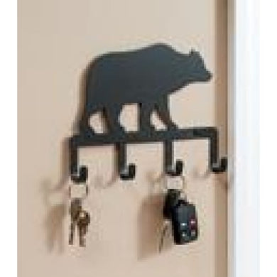 Wrought Iron Metal Bear Key Holder Key Hooks