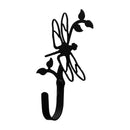 Wrought Iron Dragonfly Wall Hook Small