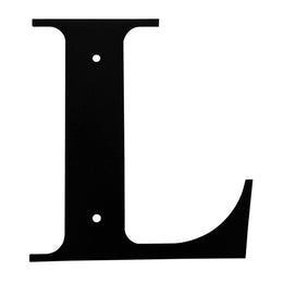 Wrought Iron Metal House Letter L - 3 Sizes Available