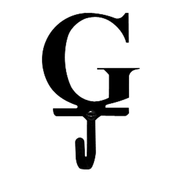 Wrought Iron Wall Hook - Letter G