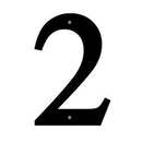 Wrought Iron Number 2 Medium 12 Inches