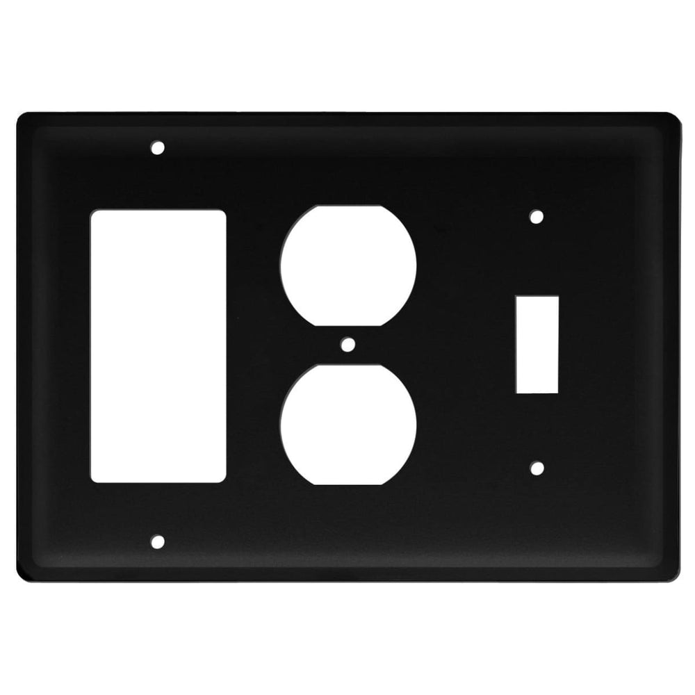 Wrought Iron Switch Cover - Outlet GFCI | Sturdy Metal