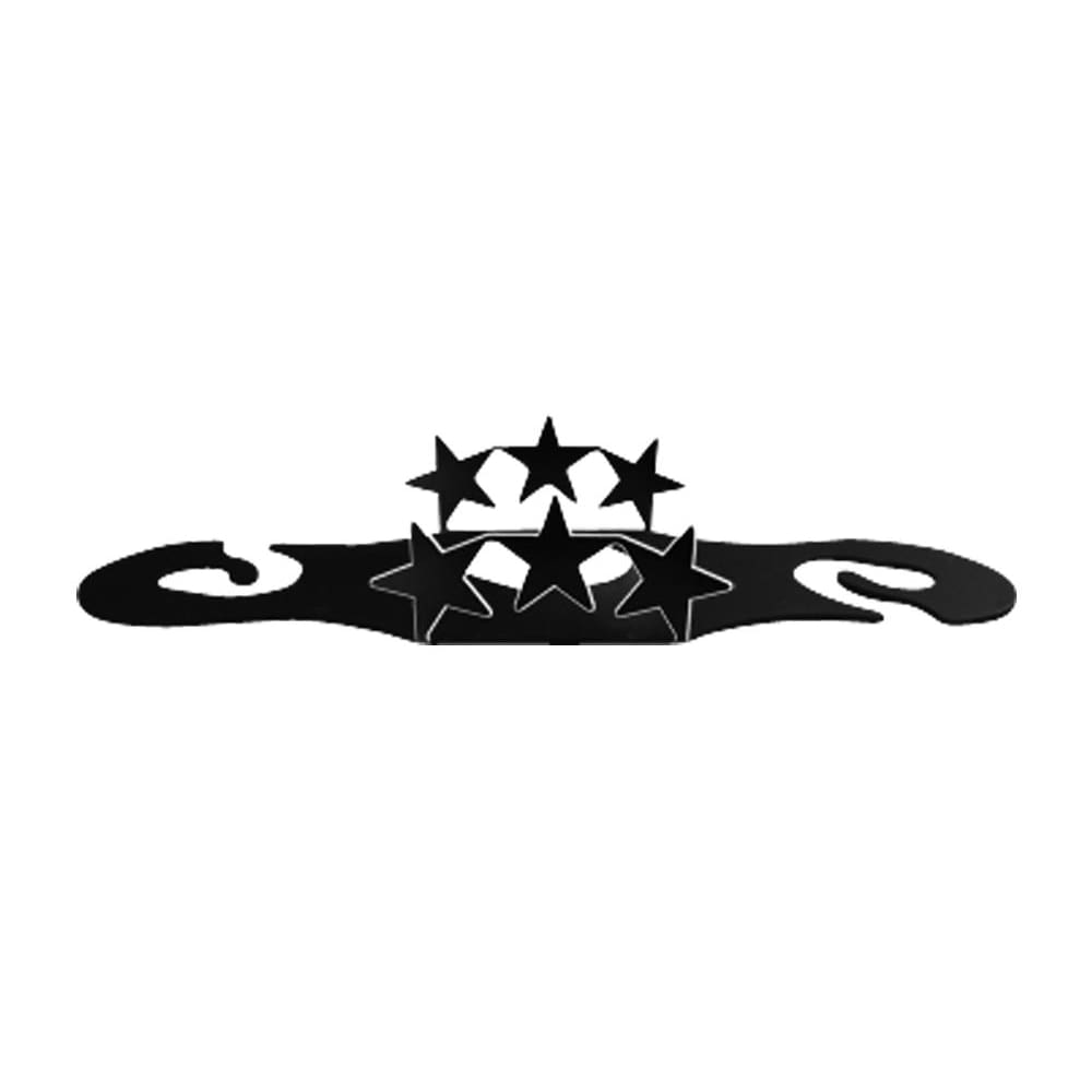 Wrought Iron Star Wine Caddy